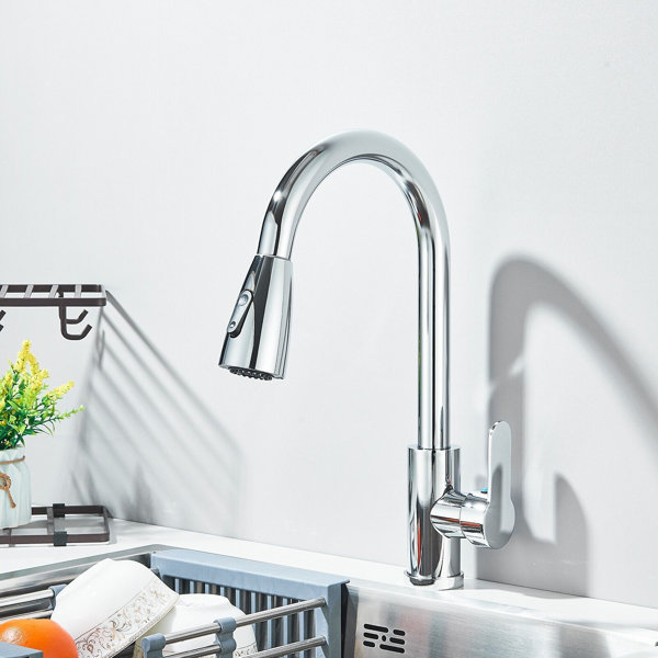 Belfry Kitchen Küchenarmatur 360° Wasserhahn Küche Ausziehbar Brause Edelstahl Spültischarmatur ...